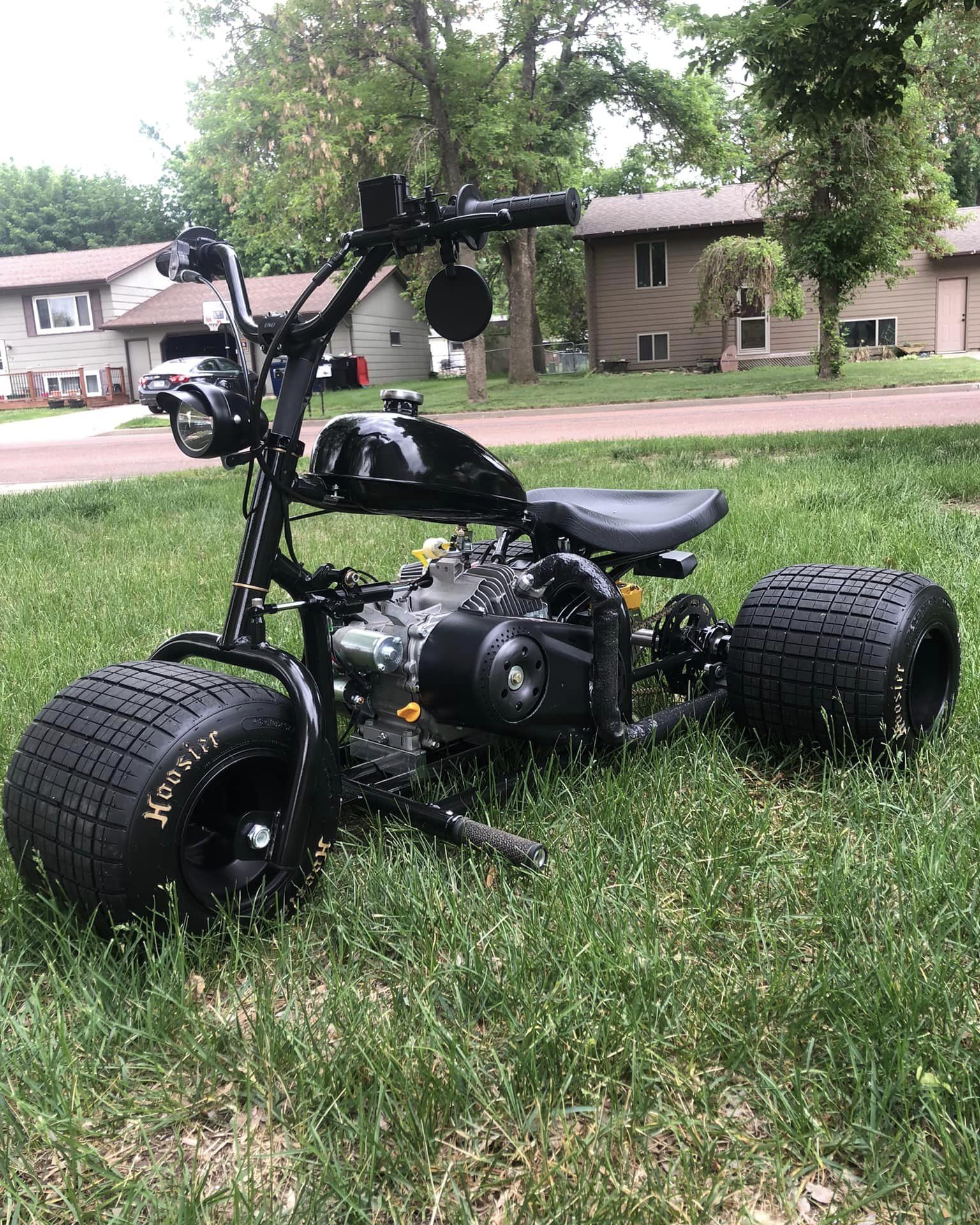 All Black Mini Trike | Custom Gas Mini Trike for Sale USA